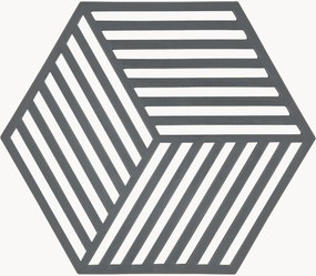 Sada silikonových podtácků Hexagon, 6 dílů