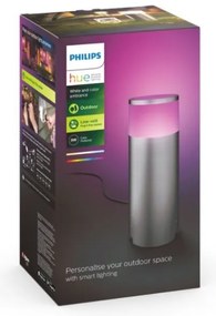 Philips - LED RGBW Stmívatelná venkovní lampa CALLA Hue LED/8W/230V IP44