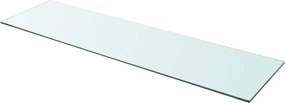 Policové desky 2 ks sklo čiré 110 x 30 cm 3051591