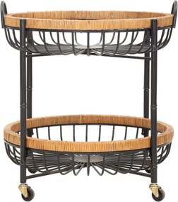 Designový servírovací vozík Barbalyn 57 cm vícebarevný