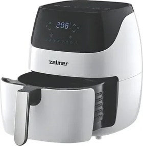 Zelmer ZAF5501W bílá / Horkovzdušná fritéza / 1500W / 5 l / 8 programů