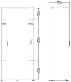 Tvilum Skříň Sid 388 bílá