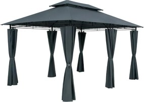 Deuba Zahradní altán Topas 4x3 m - antracit