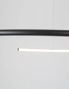LED lustr Breda 70 černé
