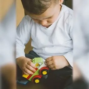 L-W Toys Junior kostky Auta / LEGO- kompatibilní / 62 dílků