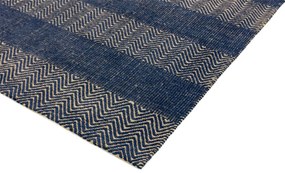 Modrý  koberec Rebel Navy Blue Rozměry: 100x150 cm