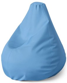 Sedací vak Pear modrá 3 - dětský, modrá
