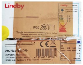Lindby | Lindby - LED Stmívatelné stropní svítidlo IBBE LED/26W/230V Wi-Fi Tuya | LW0155