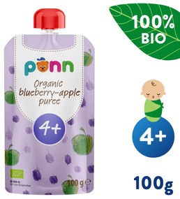 Salvest Ponn Kapsička BIO Jablko s borůvkami (100 g) 4m+