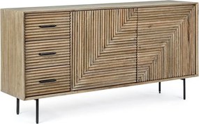 Komoda z mangového dřeva v přírodní barvě 160x83x40 cm Darsey – Bizzotto