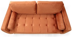 Hanah Home Dvoumístná pohovka ROME oranžová 175 cm 560ARE1514