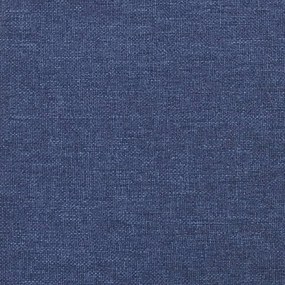 Lavice modrá 70 x 30 x 30 cm textil - Default Title