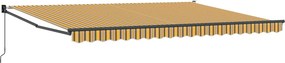Stahovací markýza Vícebarevný 450 × 300 cm 3330951