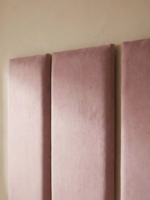 Sinsay - Obdélníkové čalouněné panely 3 pack - pastelová růžová