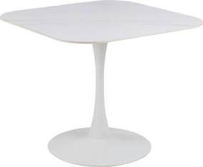 XXXLutz JÍDELNÍ STŮL, bílá, 90/90/75 cm MID.YOU - Jídelní stoly - 001749086603