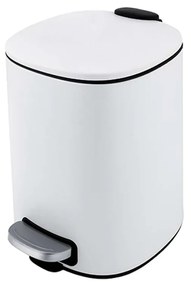 Nimco - Odpadkový koš 5 l, matná bílá KOS 9005-05