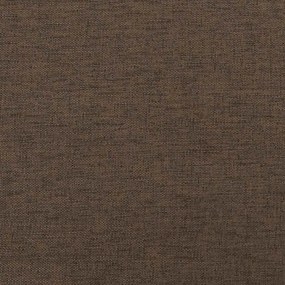 Polohovací křeslo hnědé textil 339052