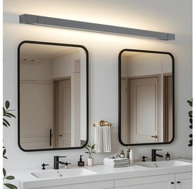 Brilagi-LED Koupelnové osvětlení zrcadla AQUA LINE LED/36W/230V 120 cm IP44 antr BRI345