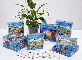 GIBSONS Puzzle Výlet do Skotské vysočiny / 1000 dílků / 68 x 49 cm
