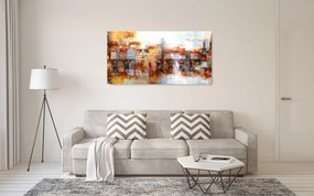 Malvis ® Obraz - Předměstí Velikost: 120x60 cm