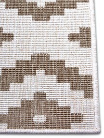 NORTHRUGS - Hanse Home koberce Kusový koberec Twin-Wendeteppiche 105460 Linen – na ven i na doma - 80x150 cm