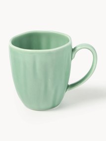 Sada porcelánových hrnků s reliéfem Sali, 4 díly