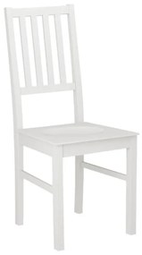 Židle Zefir VII D, Barva dřeva: bílá