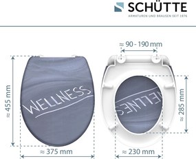 Eisl Sanitär WC prkénko Duroplast Soft Close Wellness 82375