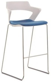 Barová židle AOKI 2160/SB TC - čalouněný sedák - 3D4656