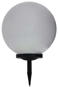 Zahradní solární lampa - LED - kulovitá | 40 cm