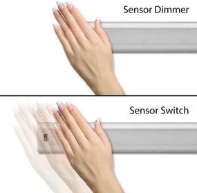 LED Stmívatelné podlinkové svítidlo se senzorem LED/5W/12/230V