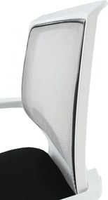 Tempo Kondela Kancelářská židle LANCELOT, černá/šedá