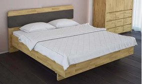 Lucatec Dřevěná postel Natta 200x140 Jádrový buk