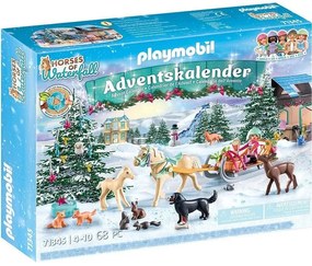 Playmobil Playmobil 71345 Adventní kalendář Koně: Vánoční jízda na saních