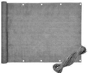 Ekspan Balkonová zástěna - tmavě šedá PE 1x5 m