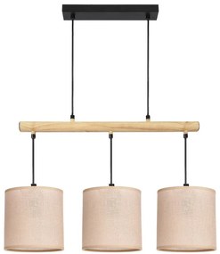 Závěsný lustr Combi pro žárovku 3x E27  - Candellux