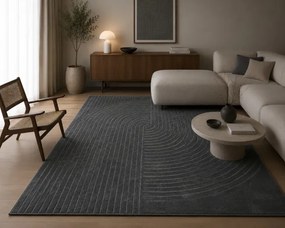 Koberec ZEN GARDEN 2403 tmavě šedý