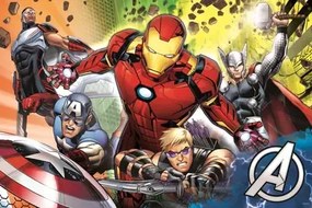 Trefl - Puzzle - Oboustranné puzzle Avengers SUPER MAXI / 24 dílků / 6