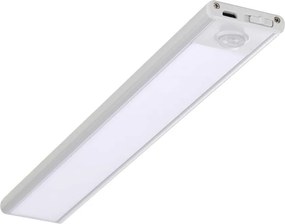 LED Solution Stříbrné nábytkové LED svítidlo 30cm 1,5W s pohybovým čidlem 2958