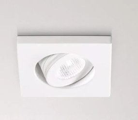 Gea Luce Bodové nastavitelné svítidlo Elara, 3W, hranaté Teplota světla: Neutrální bílá - 4000K