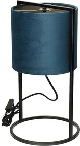 Stolní dekorační lampa Santos Blue výška 45cm