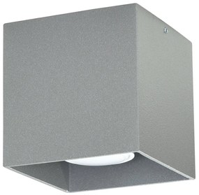 Stropní svítidlo Cube, 1x kovové stínítko (výběr ze 3 barev)