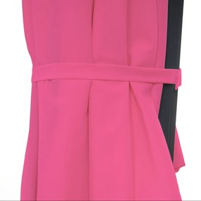Nástěnný slunečník Casoria 3 m polyester hliník/ocel - růžovo-červená