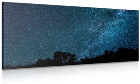 Obraz mléčná dráha mezi hvězdami - 120x60 cm