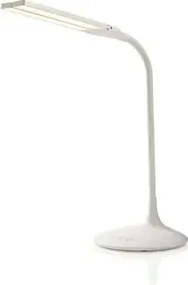 NEDIS LTLG3M1WT4 - Stmívatelná LED Stolní Lampa Bílá / Dotykové ovládá