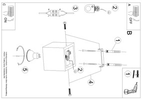 Brilagi -  LED Bodové svítidlo MURO 1xGU10/7W/230V beton