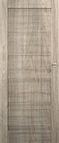 Interiérové dveře vasco doors EVORA plné, model 1 Průchozí rozměr: 70 x 197 cm, Orientace dveří: Levé dveře, Dekor: Dub stříbrný