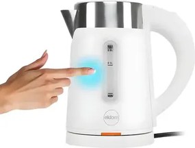 Eldom C185 Tripo bílá / Rychlovarná konvice / 0,8 l / 1000 W / bezdrát