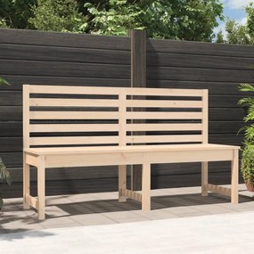 Zahradní lavice 157,5 cm masivní borové dřevo - Default Title