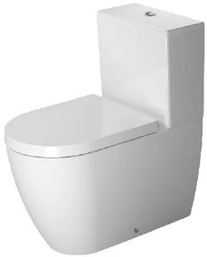 Duravit ME by Starck - WC kombi mísa, Vario odpad, WonderGliss, bílá 21700900001